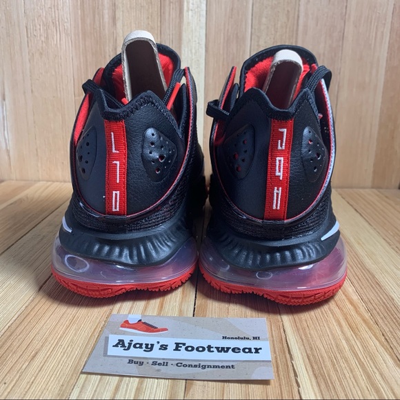 Nike | Shoes | New Nike Lebron Xix 9 Low Black White Red Mens ...